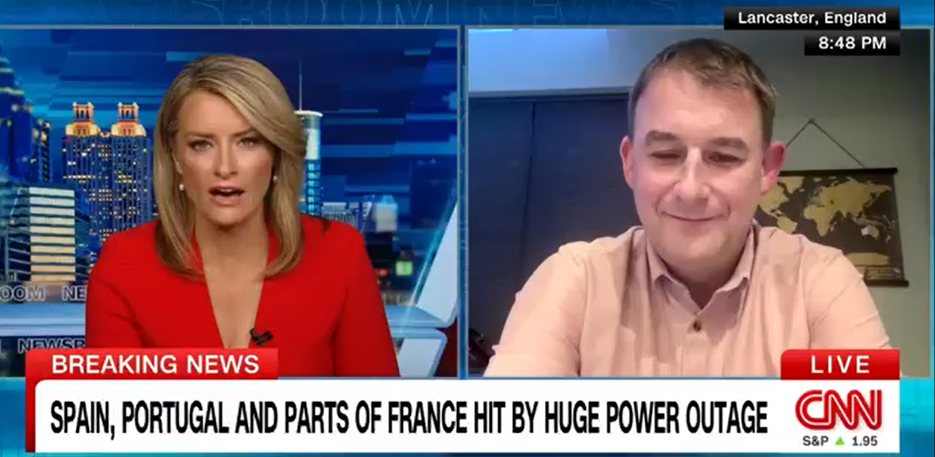 David Lund, President of PSCE, Speaks on CNN About Major Power Outage ...